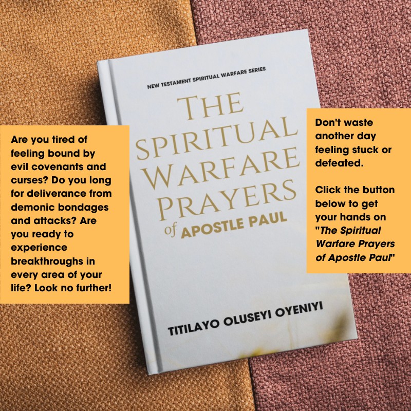 Buy The Spiritual Warfare Prayers of Apostle Paul: Break Free From Demonic Oppression And ...