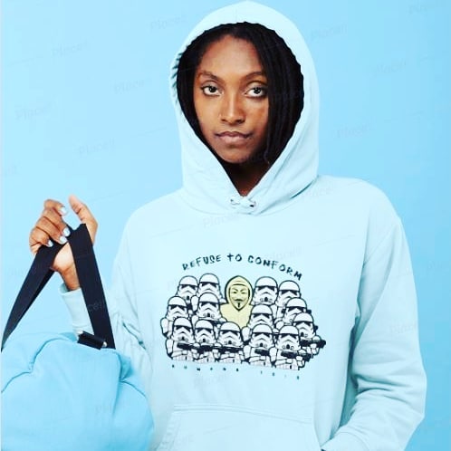 Buy RTC (Refuse to conform) hoodie by Christurban on Selar