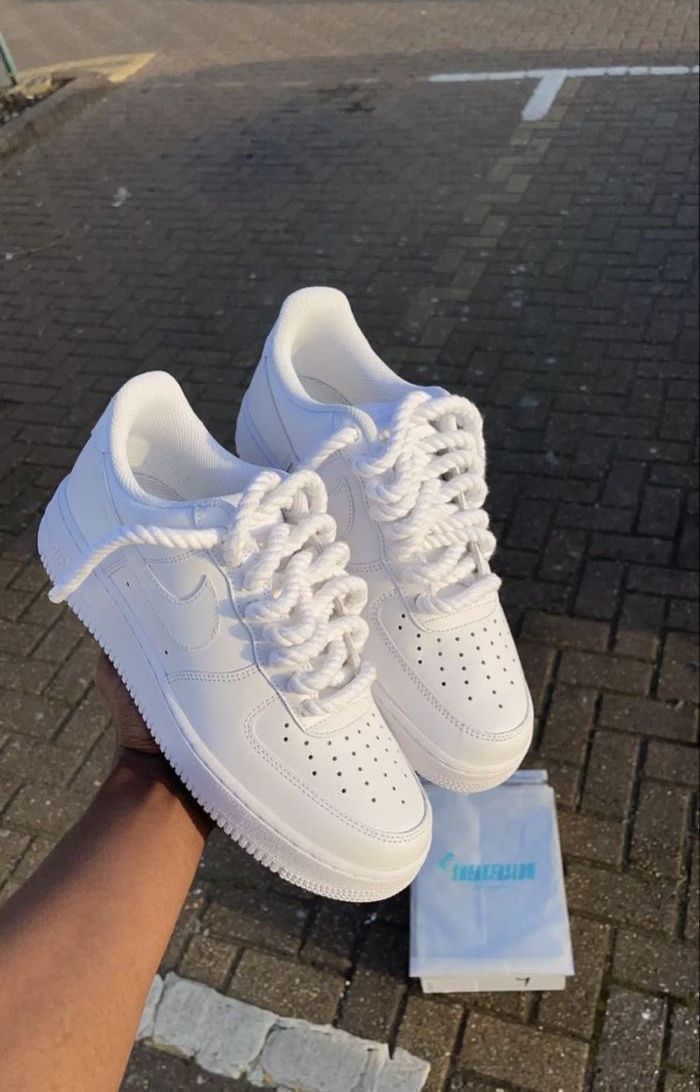 Buy Nike Airforce1 Chunky Lace (Double Sole) by Tomiies Closet on Selar