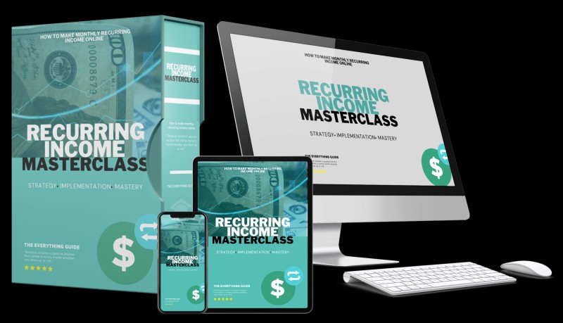 Buy Recurring passive income masterclass Digital world by TOSSU KOKOUVI ...