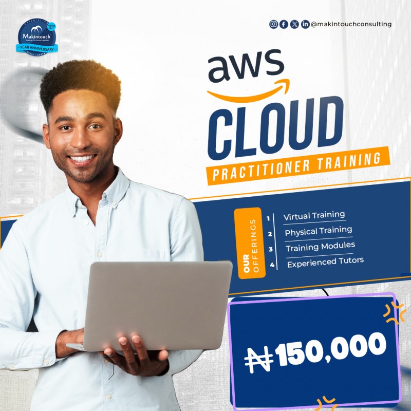 Buy AWS Cloud Practitioner by Makintouch Consulting on Selar