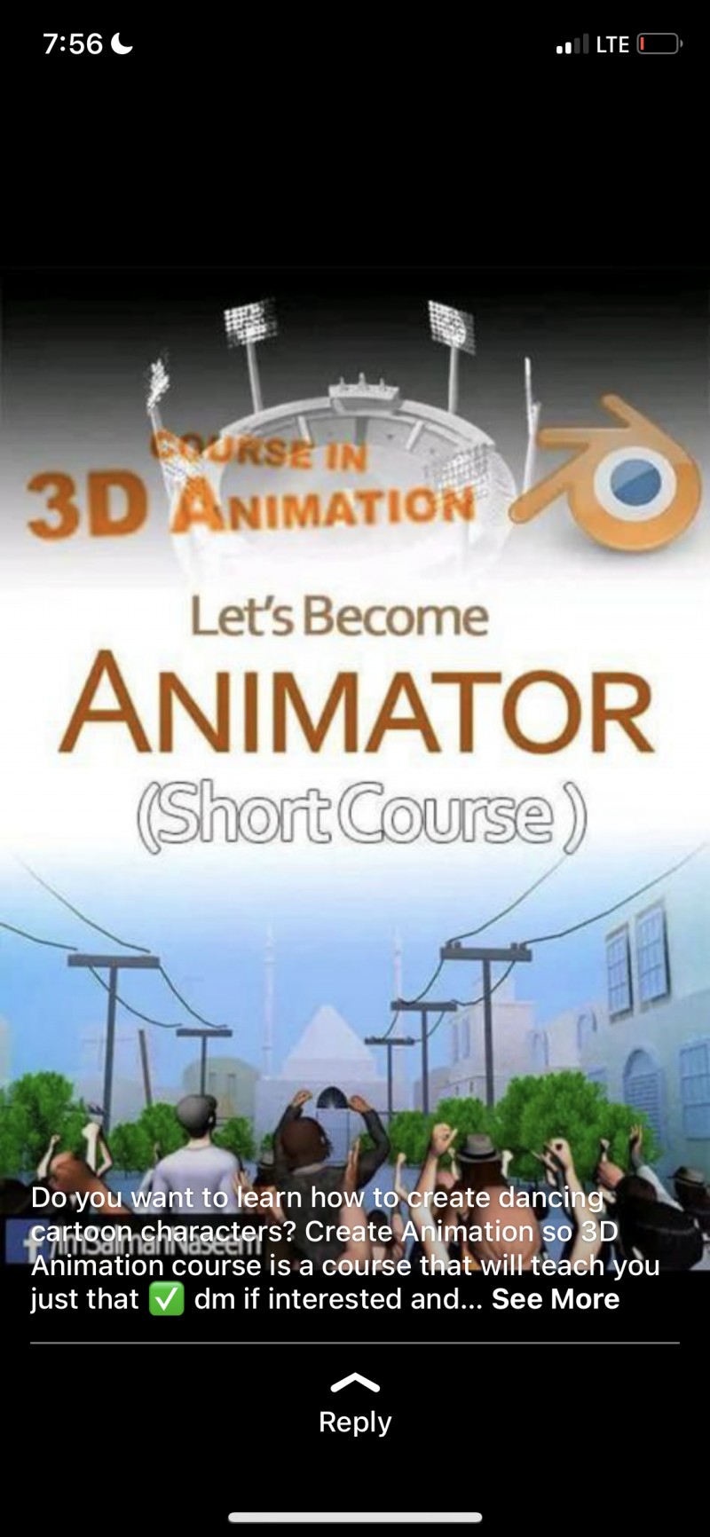 Buy 3D animation course by on Selar