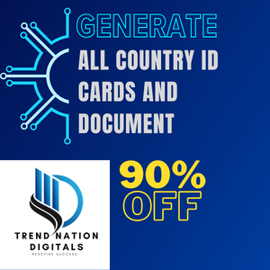 Buy ALL COUNTRY ID CARD AND DOCUMENT GENERATOR by Trend Nation Digitals ...
