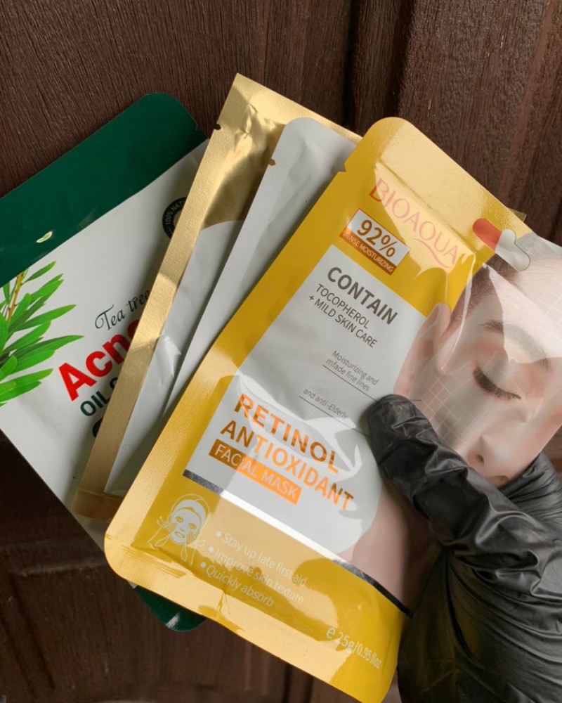 Buy FACE SHEET MASK by Trendy Aesthetics on Selar