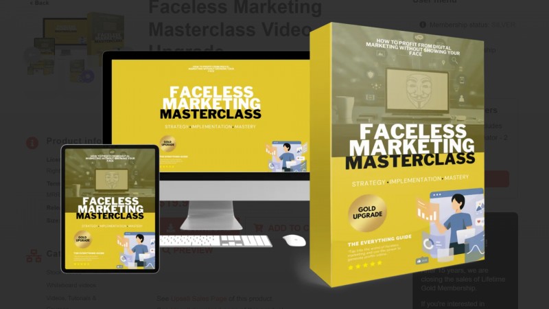 Buy Faceless Marketing MasterClass Videos by Ugwuja Vivian Chinelo on Selar