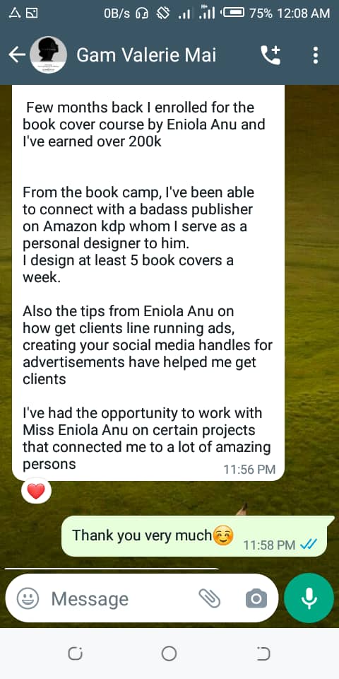 Buy BOOK COVER TRAINING by BookCreative on Selar