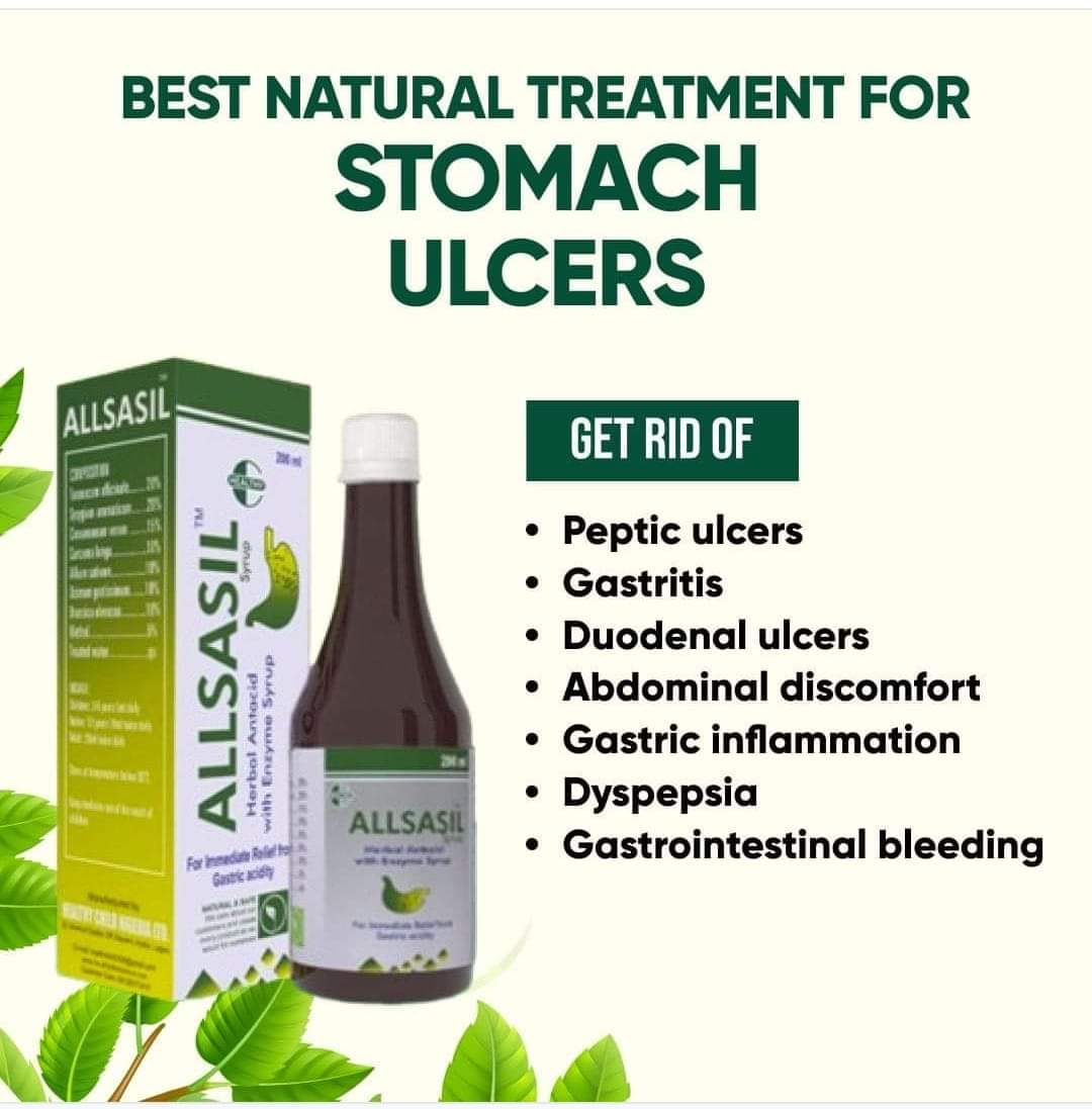Buy ALLSASIL ULCER SYRUP by Veromart Naturopathic Clinic on Selar