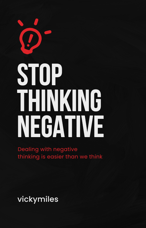 Buy Stop thinking negative by Vicky by Vicky Miles on Selar