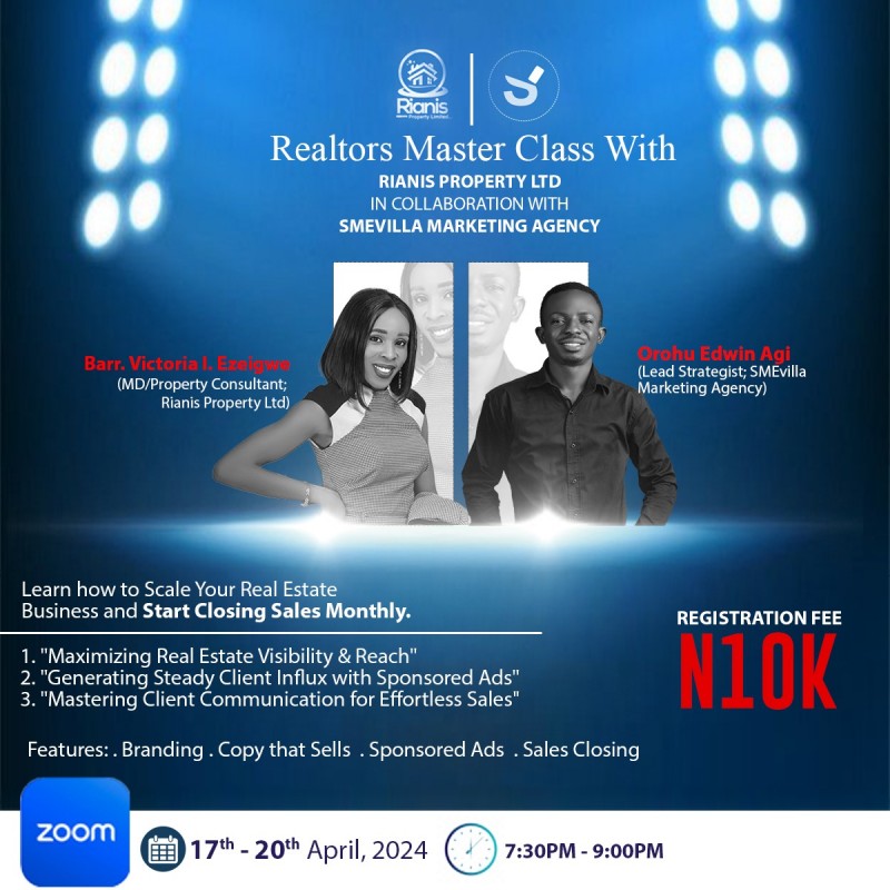 Buy Realtors Masterclass; Learn how to Scale Your Real Estate Business ...