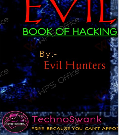 Buy The Evil Book Of Hacking by Victor Towett on Selar