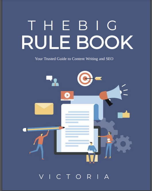 Buy The Big Rule Book: Your Trusted Guide to Content Writing and SEO by ...