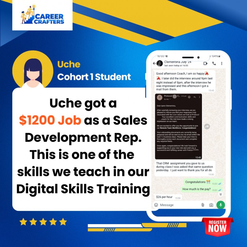 Buy Digital Skills Training (DST) by Victoria Ezechukwu on Selar