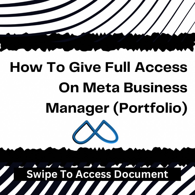 Buy How To Give Full Access On Meta Business Portfolio by Virtual Promise Online Store on Selar