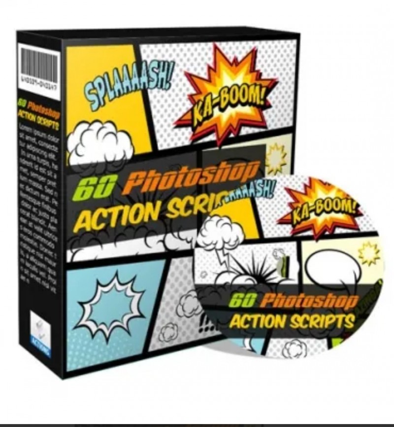 Buy 60 Photoshop Action script for Graphic Designers by Vivian ...