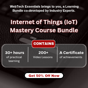 Buy Internet of Things (IoT) Mastery Course Bundle by WebTech Essentials on Selar
