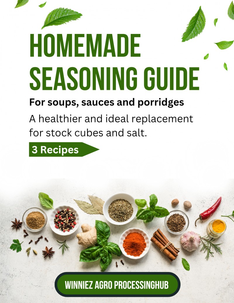 Buy Homemade Seasoning Guide by Winniez Agro Processinghub on Selar