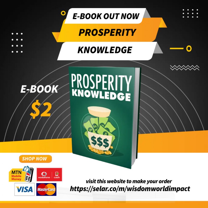 Buy PROSPERITY KNOWLEDGE by Wisdom World Impact on Selar
