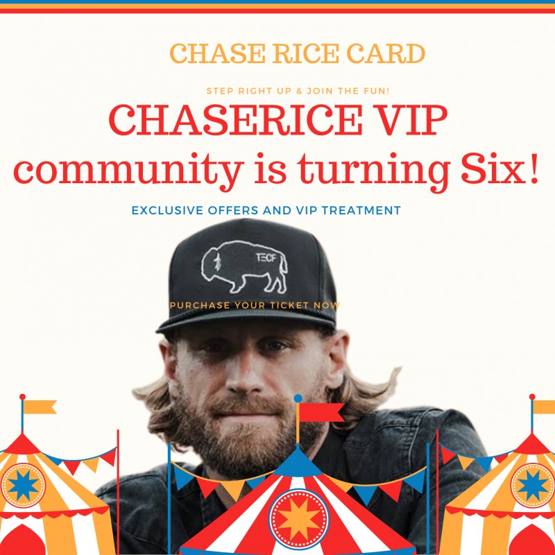 Chase Rice Logo Chase Rice Merch Shop Store Cottonmouth Shirt