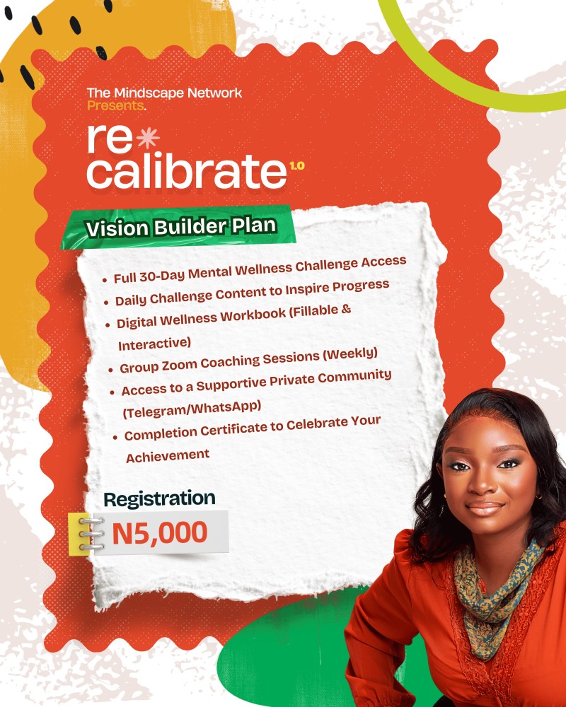 Buy RE-CALIBRATE (Vision Builder Plan) by Yatlim Ajonye on Selar