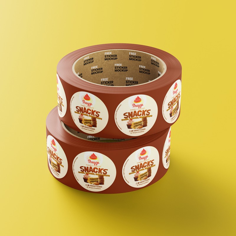 Buy Custom Shape Stickers by YO-Brands Solutions on Selar