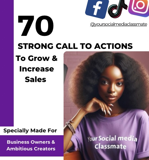 Buy 70 Strong Call To Actions To Make People Follow You & Increase Your ...