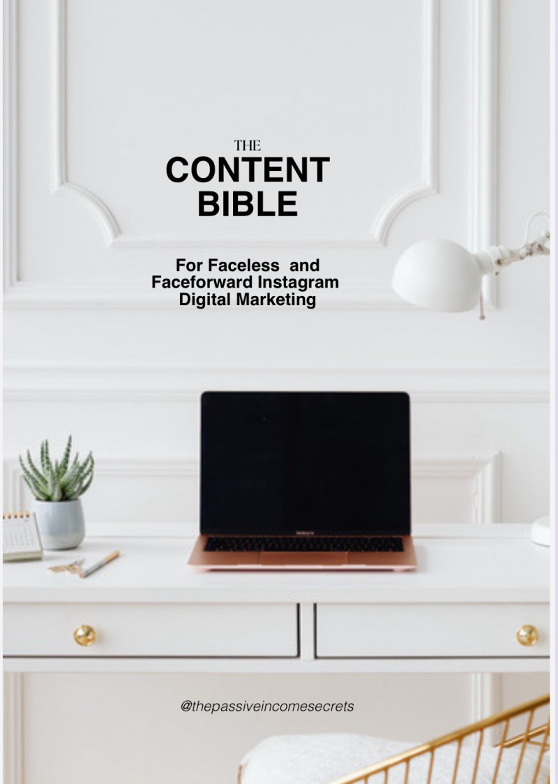 Buy Digital Marketers Content Bible (For Faceless and Face Forward Instagram) by Yvonne Stanley ...