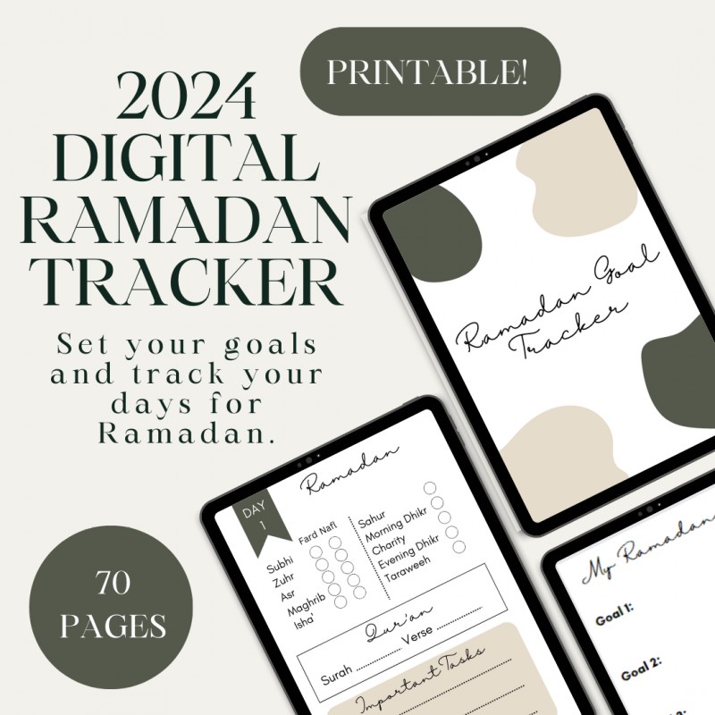 Buy Digital Ramadan Goal Tracker by Zainab Gambo on Selar.co