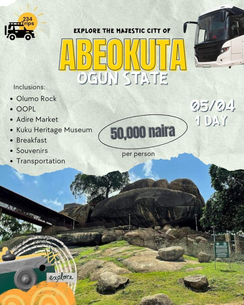 Get Abeokuta with 234 Trips by 234 Trips on Selar
