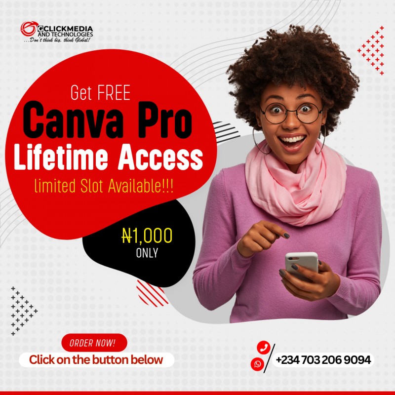 Buy CANVA PRO APP by Make Money Online TV on Selar