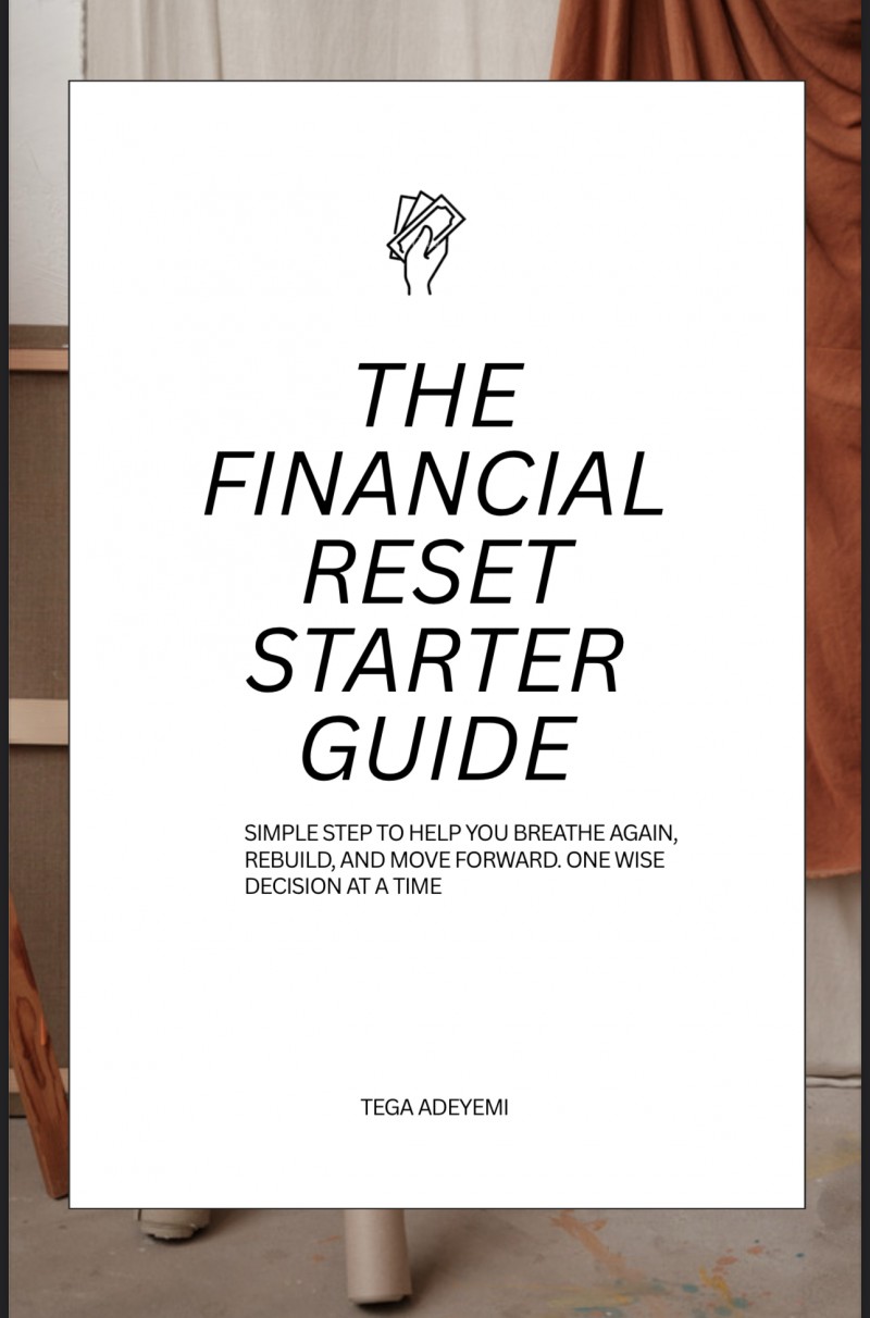 Buy The Financial Reset Starter Guide by Tega Adeyemi on Selar