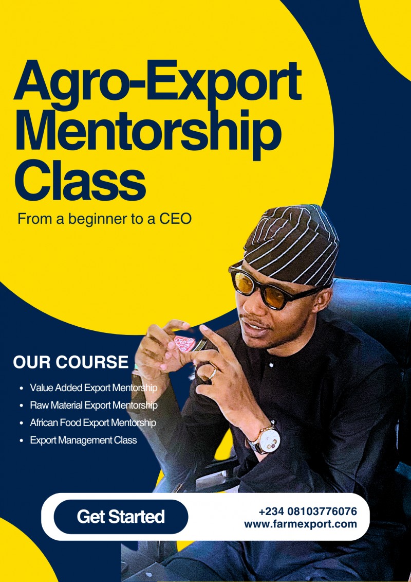 Buy AGRO EXPORT MENTORSHIP by Agribusiness Learning Center on Selar