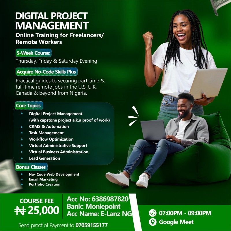 Buy Digital project Management Training for Remote workers by WoqFlowz ...