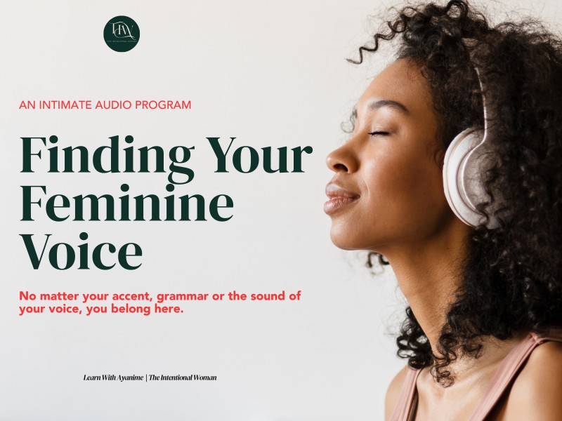 Buy Finding Your Feminine Voice Program: How To Speak Softly ...