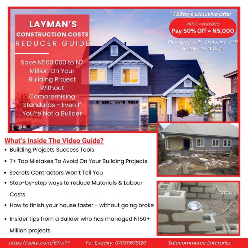 Buy LAYMAN'S CONSTRUCTION COSTS REDUCER GUIDE by The Action Catalyst ...