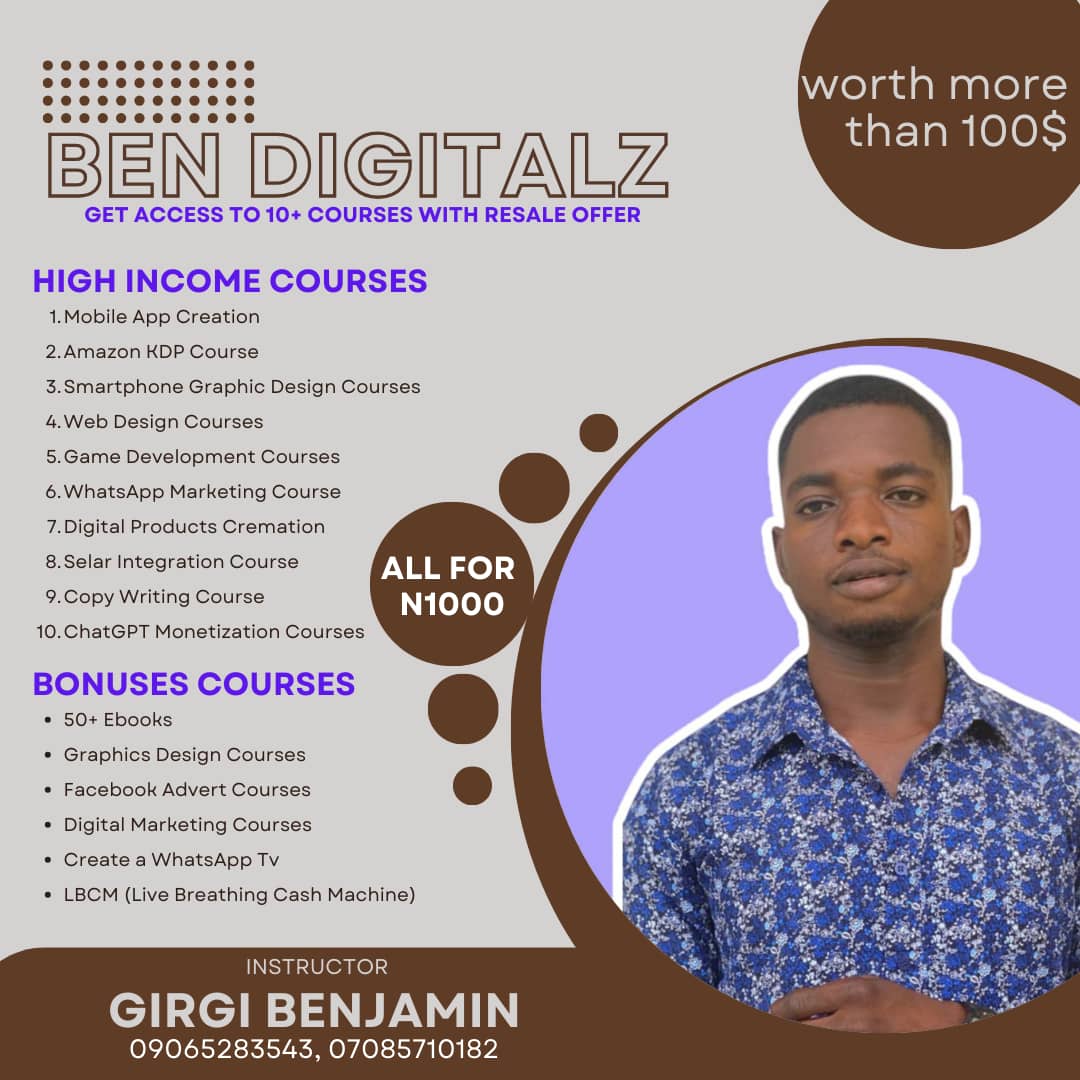 Buy DIGITAL WEALTH BUNDLE by Ben Digitalz on Selar