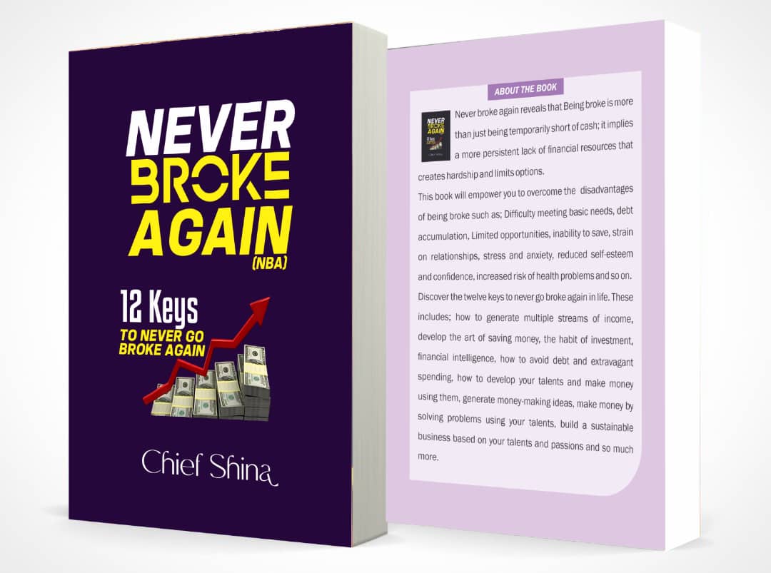 Buy Never Broke Again by Best Life Book store on Selar