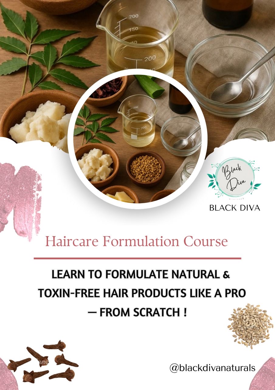 Buy BLACK DIVA HAIRCARE PRODUCT FORMATION COURSE by Black Diva Naturals ...