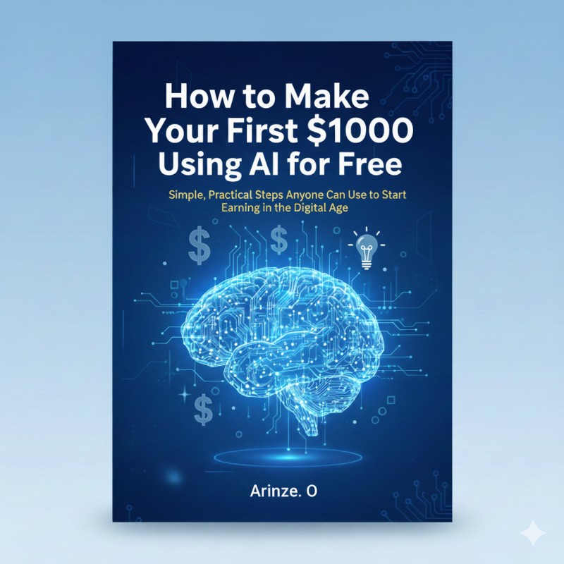 Buy How To Make Your First $1000 Using Ai For Free by Arinze Blondy ...