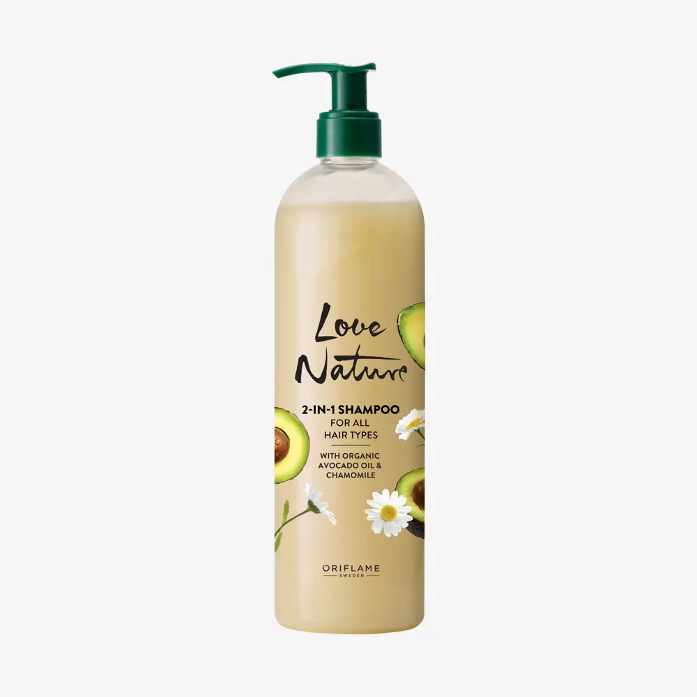 Buy Love Nature 2-in-1 Shampoo For All Hair Types with Organic Avocado ...