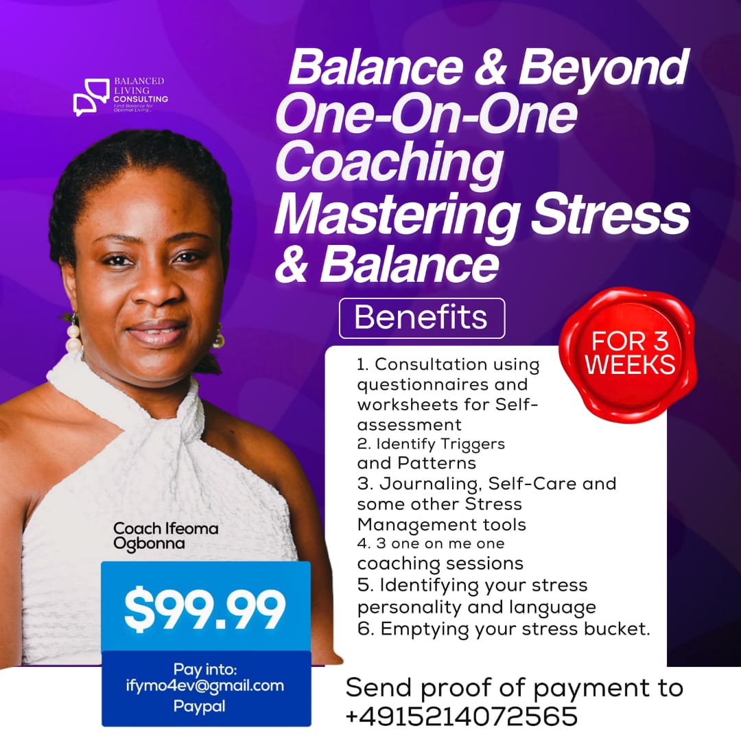 Buy Balance and Beyond One and One Coaching Program by Ifeoma Ogbonna on Selar