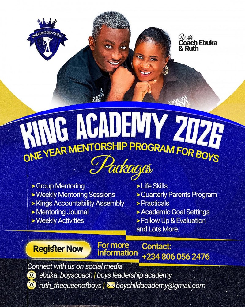 Buy 2026 KINGS ACADEMY by Coach Ebuka & Ruth Ede on Selar