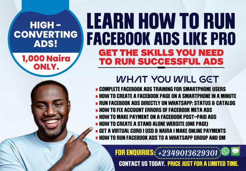 Buy FACEBOOK ADS MASTERY by DG Digital Solutions on Selar