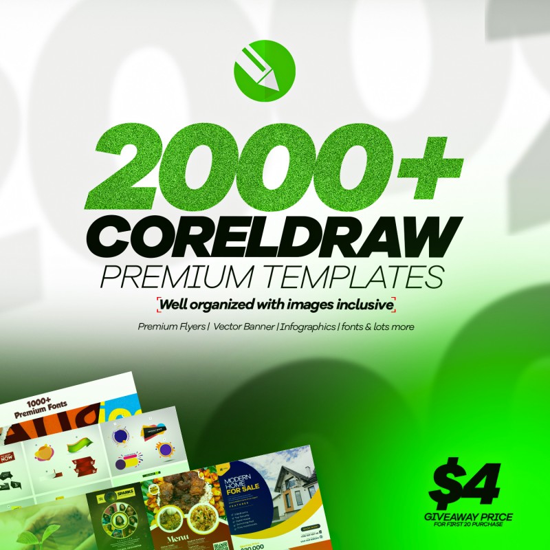 Buy CorelDraw Premium Templates! by Daphorel Studio on Selar