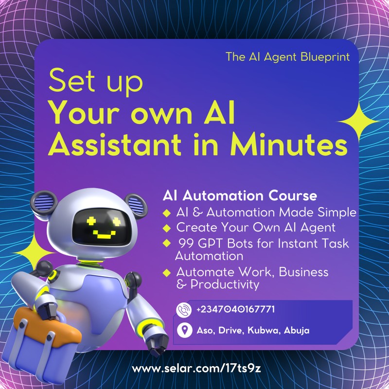 Buy AI Agent Automaton Course by Divine Tobenna Oguadinma on Selar