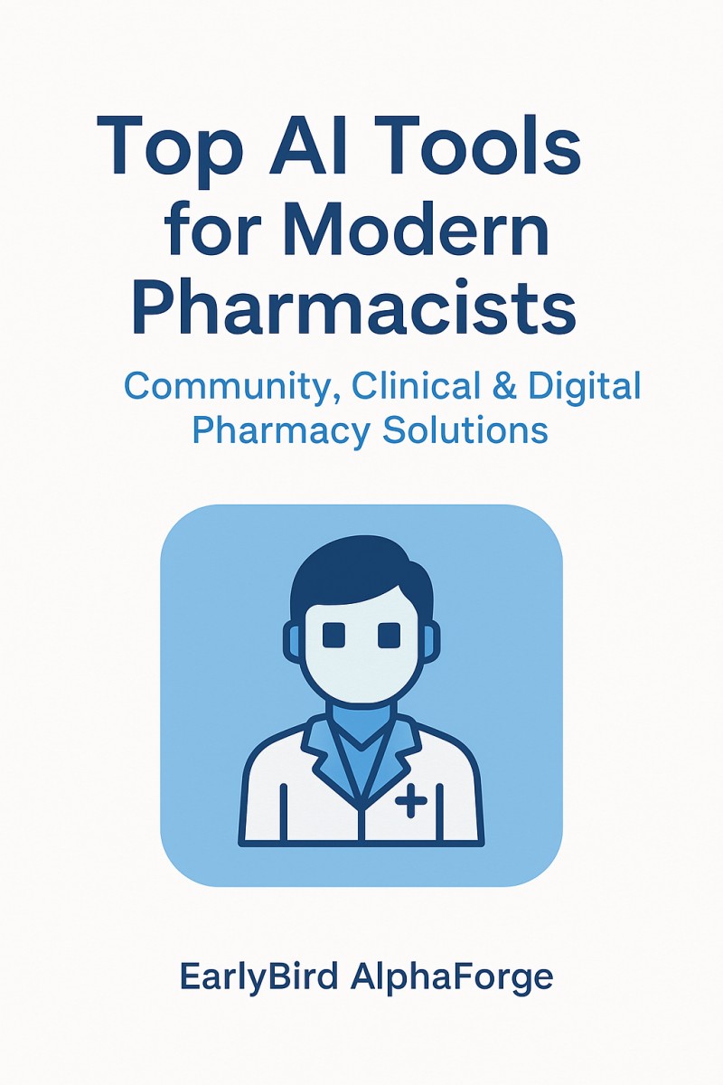 Buy TOP AI TOOLS FOR MODERN PHARMACISTS by Earlybird AlphaForge on Selar