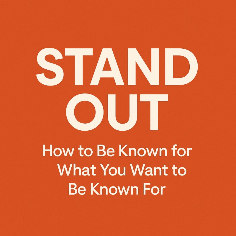 Buy Stand Out: How to Be Known for What You Want to Be Known For by ...