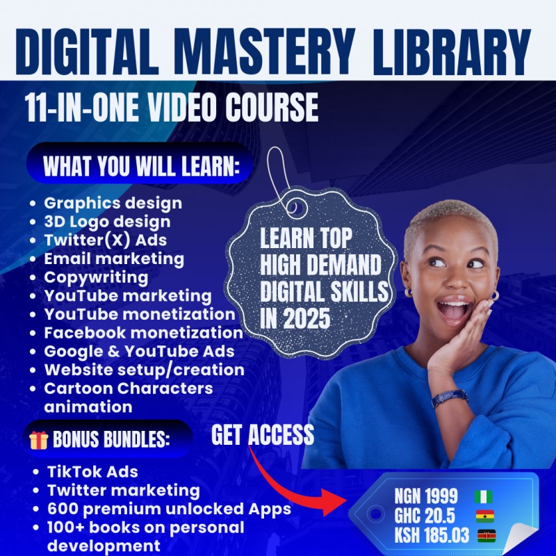 Buy Digital Mastery Library by EWAOCHE SAMUEL on Selar