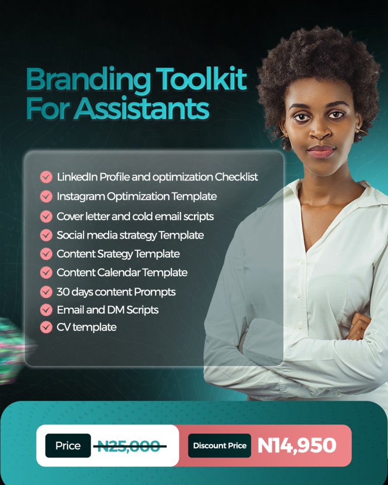 Buy Branding Toolkit for Assistants by Lebechi Onua on Selar