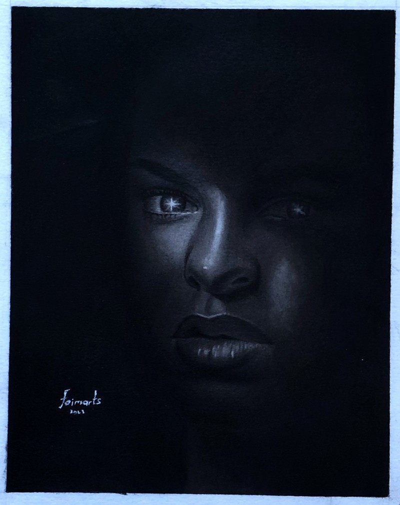 Buy Glimpses (A 12" x 16" charcoal drawing - archival print copy) by ...