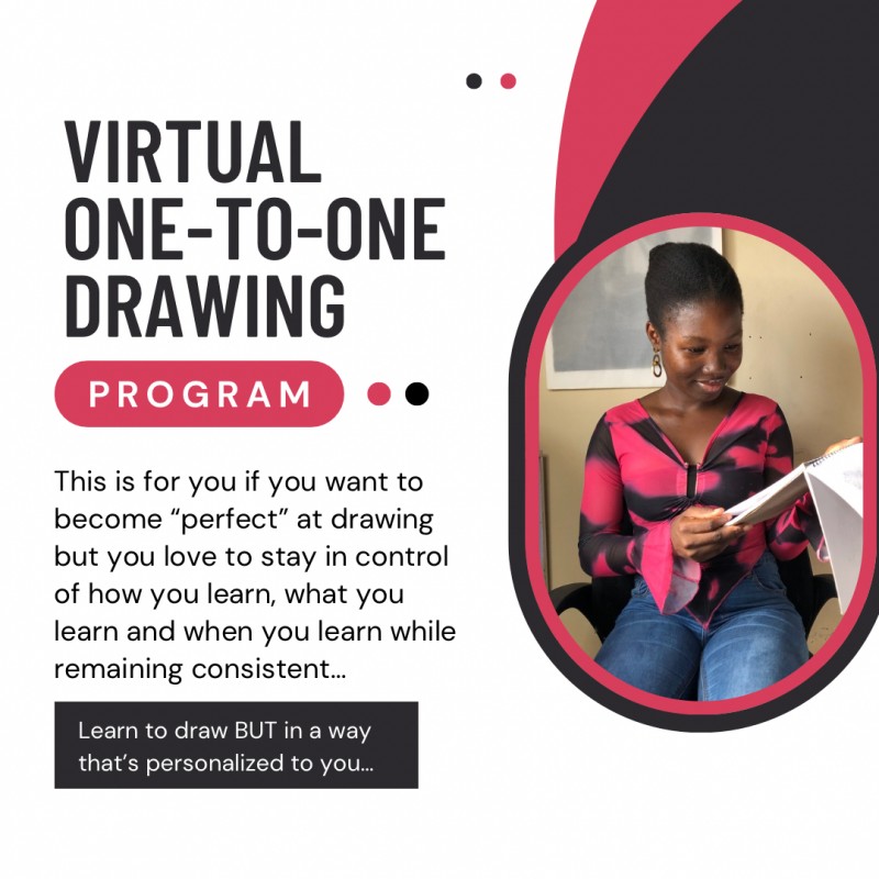 Buy Virtual one-to-one drawing program by Faim Arts on Selar